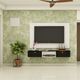 Compact TV Unit With Open And Closed Storage | Livspace