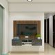 Compact TV Unit Design With Pull-Out Drawers | Livspace