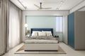 Rectangular POP Single-Layered Bedroom Ceiling Design - 12X9 Ft | Livspace