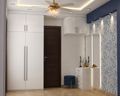 Multicoloured Full-Length Wardrobe Design | Livspace