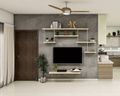 Spacious TV Unit Design With Multiple Drawers | Livspace