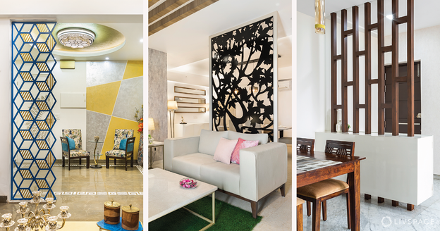 10 Amazing Partition Designs Between Living & Dining Rooms That You ...