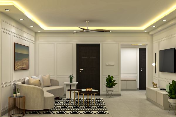 Simple False Ceiling Designs For Lobby | Shelly Lighting