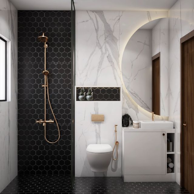 Modern Washroom Design For Compact Spaces | Livspace