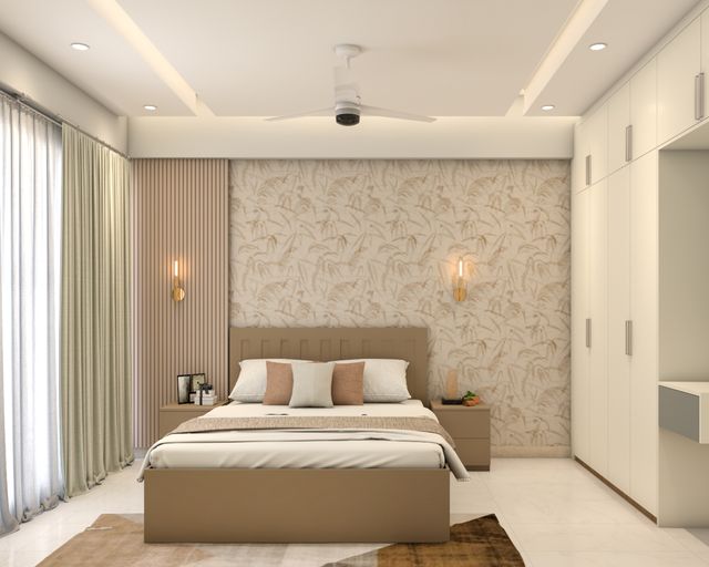 Contemporary Gypsum Rectangular False Ceiling Design with Paint Finish ...