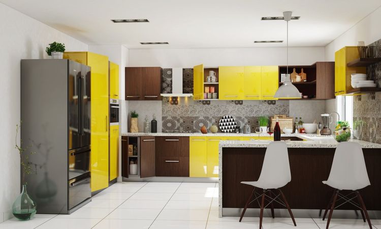 Buy Everly U-shape Kitchen online in India - livspace.com