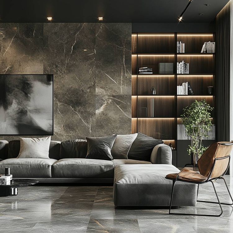 Painted Rectangle Single Layered Rustic False Ceiling Design with ...