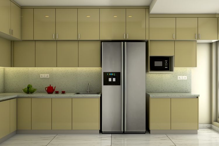 Modern Convenient Spacious Kitchen Design | Livspace