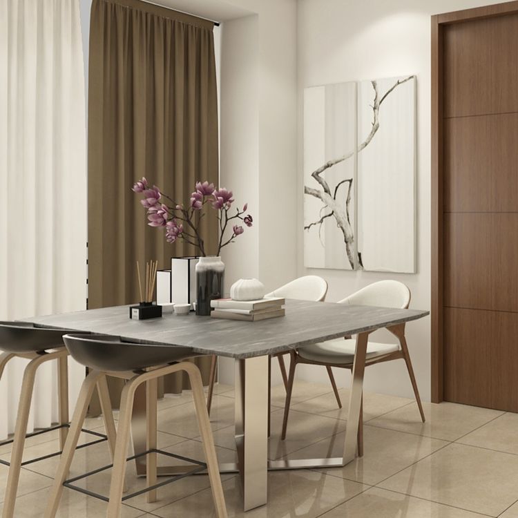 Modern & Comfortable Dining Space | Livspace