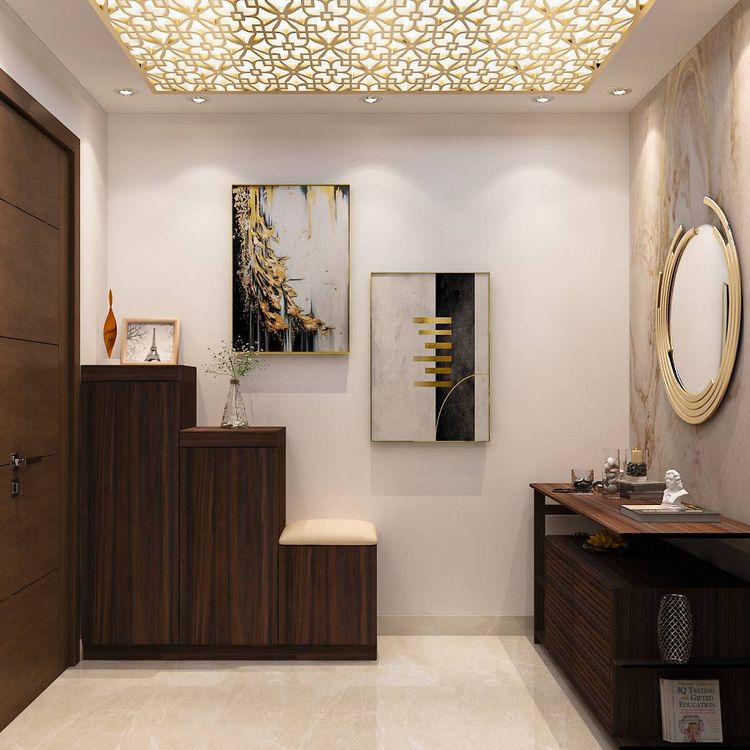 Classy Foyer Design With Rich Interiors | Livspace