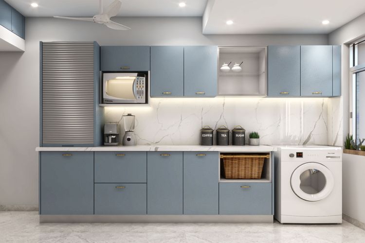 Ceramic Wall Tiles Design For Kitchens | Livspace