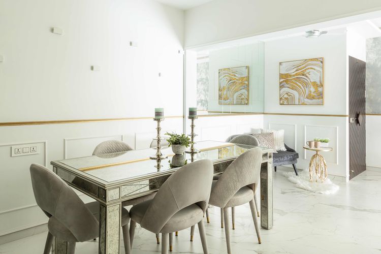 Cost-Effective Wall Design With Wall Trims | Livspace