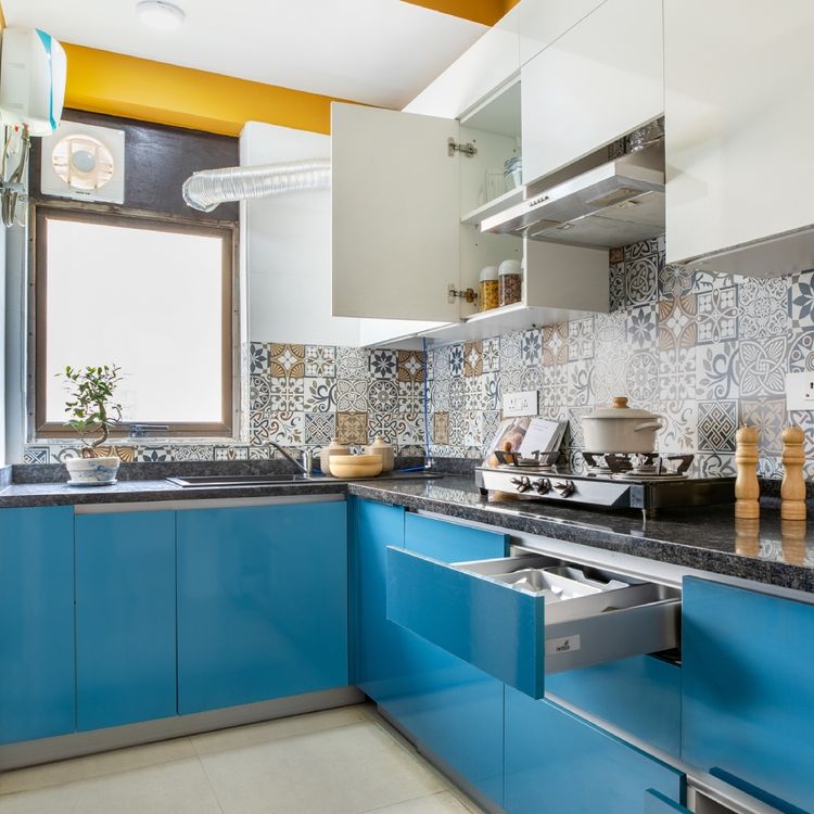 Beige Window Design With A Metallic Finish | Livspace