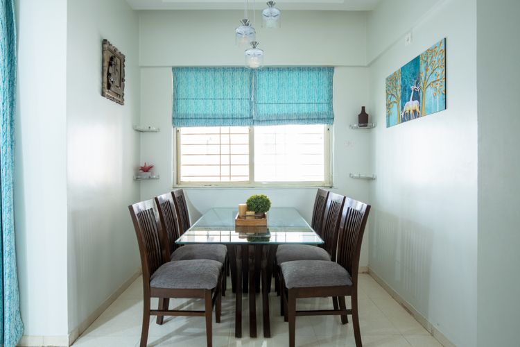 Spacious Dining Hall Design With Natural Lighting | Livspace