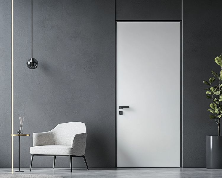 Swing Single Door Design with Matte Finish, Perfect for Contemporary ...