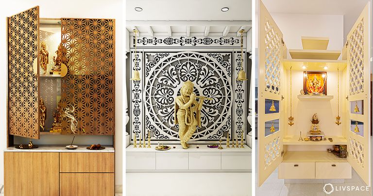 7 Elegant MDF Jali Design For Mandir Ideas For a Spiritual Home