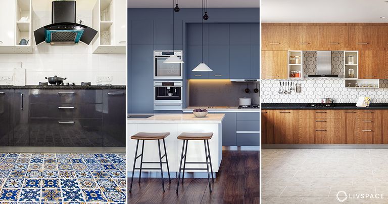 Kitchen Flooring | 10 Types of Kitchen Floor Tiles to Choose From