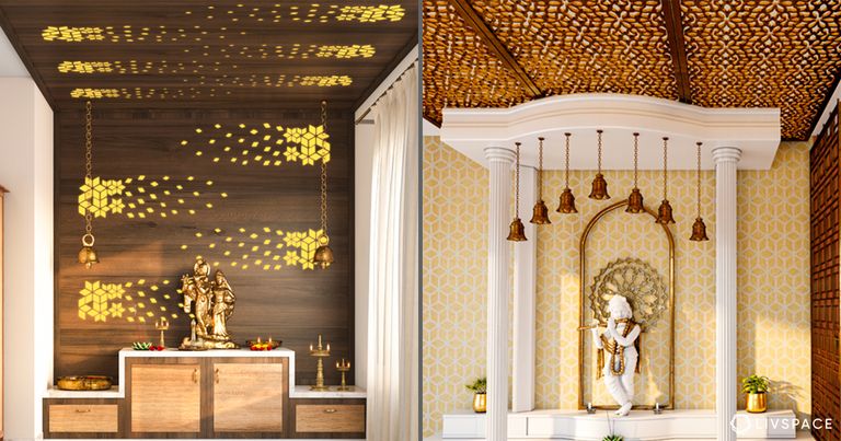 8+ Pooja Room Ceiling Design Ideas to Bring Divinity to Your Home