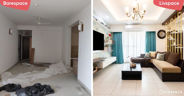 4 Bare Spaces and How Livspace Transformed Them Into Stunning Homes