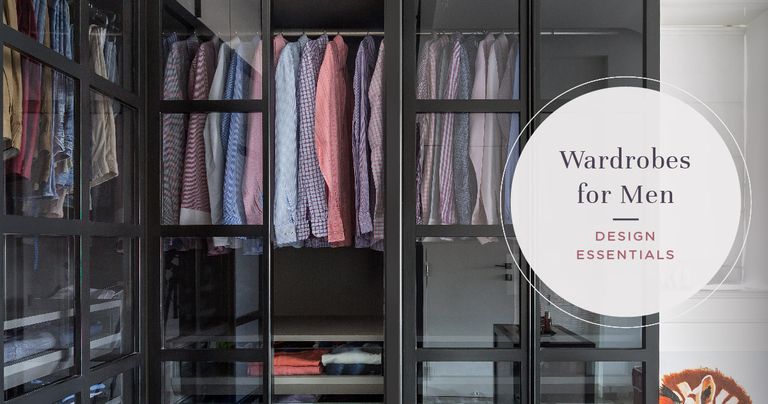 Men’s Wardrobe Design: Closet Design Ideas for Men