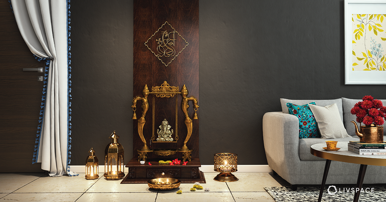 Wooden Temple Ideas for Mandir Design for Home