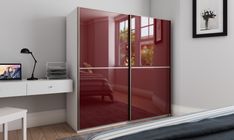 Get the full details on Glass Finish Flame Red