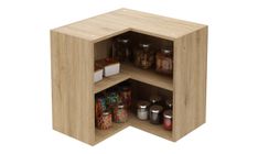 Everything you need to know about kitchen unit - Wall Corner Open Unit