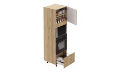 Everything you need to know about kitchen unit - Tall Microwave and ...