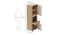 Everything you need to know about kitchen unit - Tall Microwave Unit
