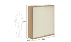 Everything you need to know about wardrobe unit - Inset Sliding 2-Door