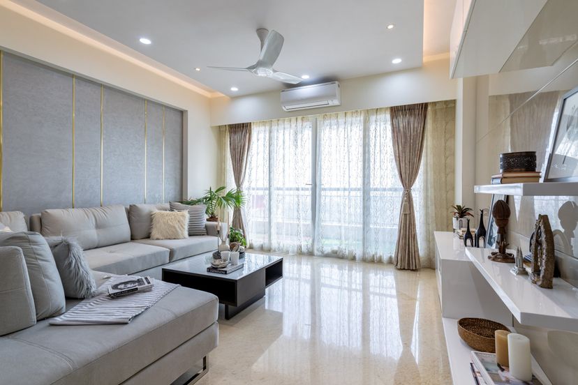 Spacious Drop Down Ceiling Design | Livspace