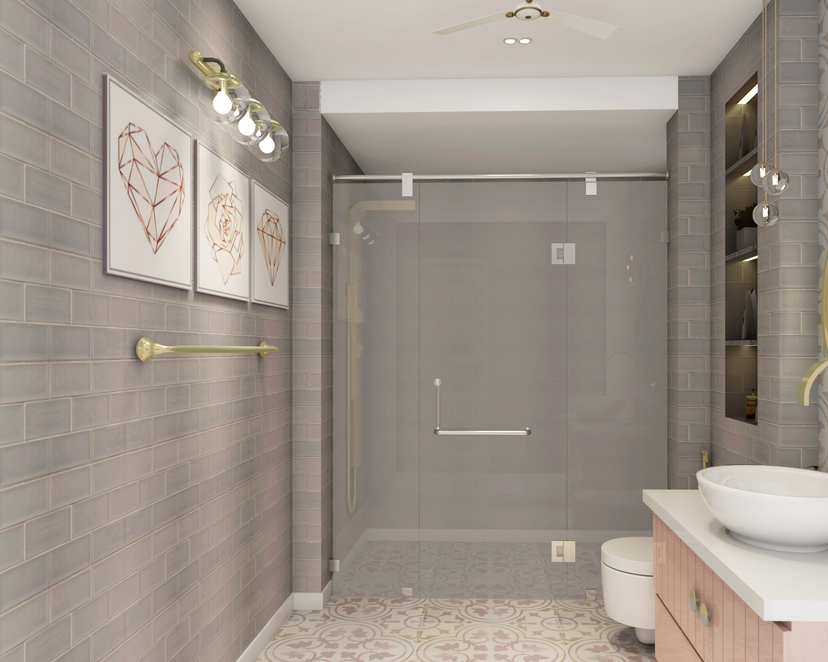 Sophisticated Bathroom Interior Design | Livspace
