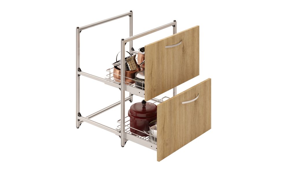 Kitchen Cabinet Design: Base Units Cabinet Ideas & Images - 2 SS Drawer ...