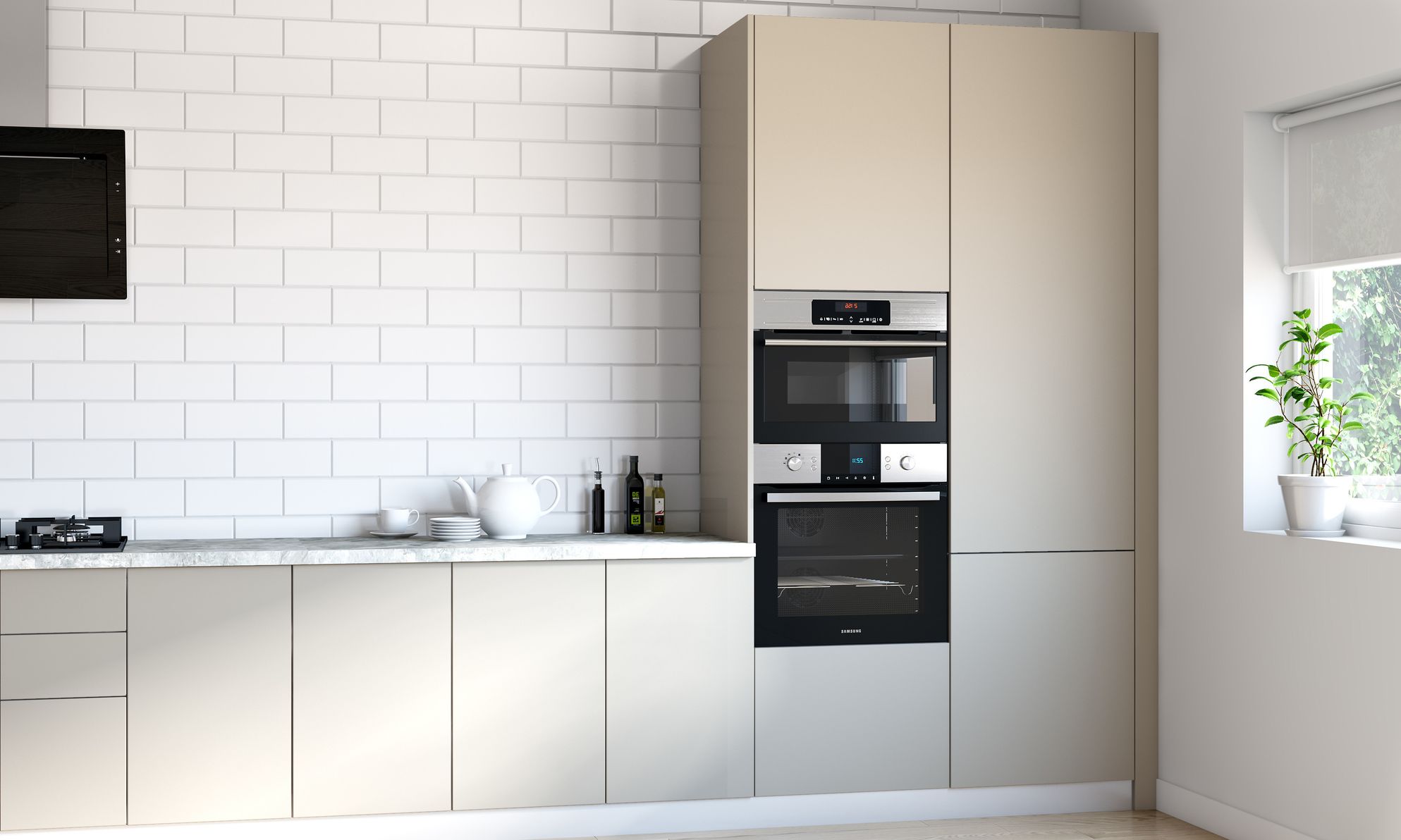 Chose the best laminate finish for you with Pumic Grey