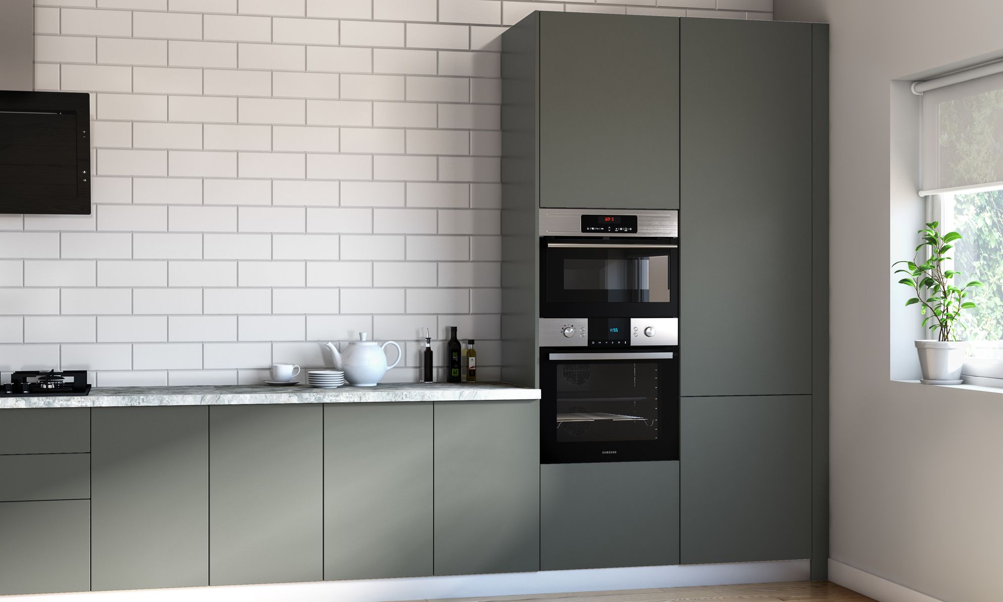 Chose the best laminate finish for you with Dark Grey
