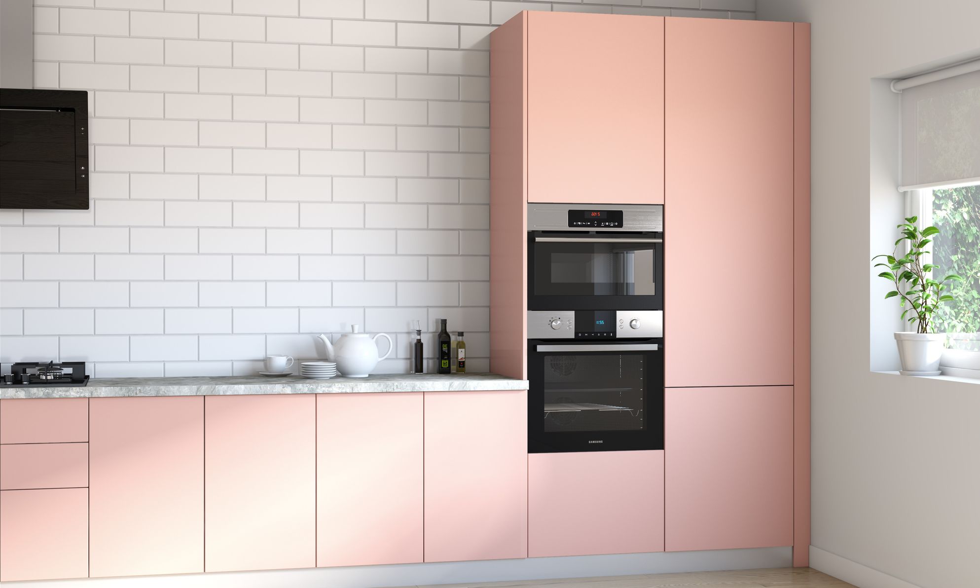 Chose the best laminate finish for you with Rose Granium