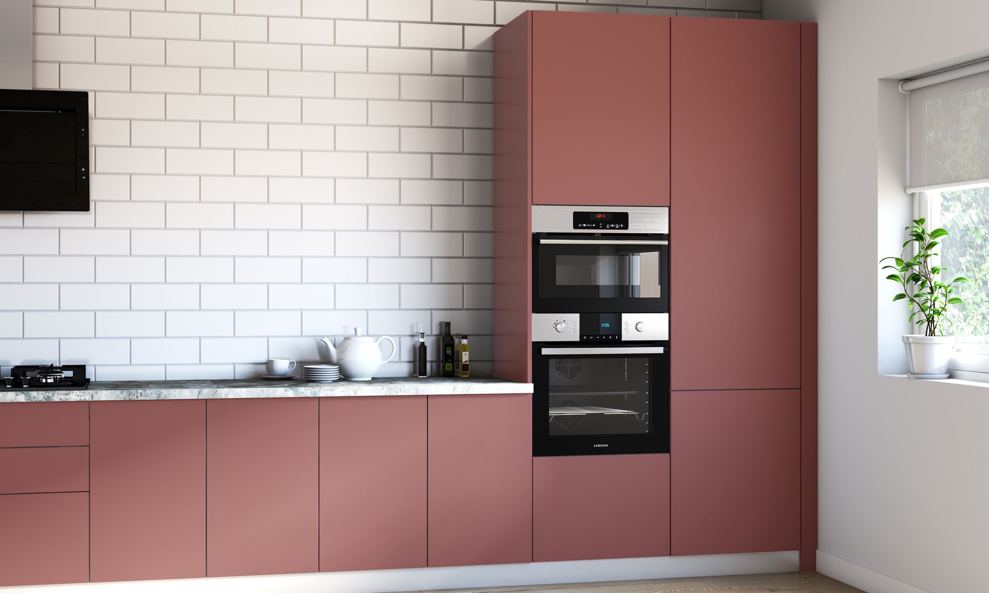 Chose the best laminate finish for you with Light Red