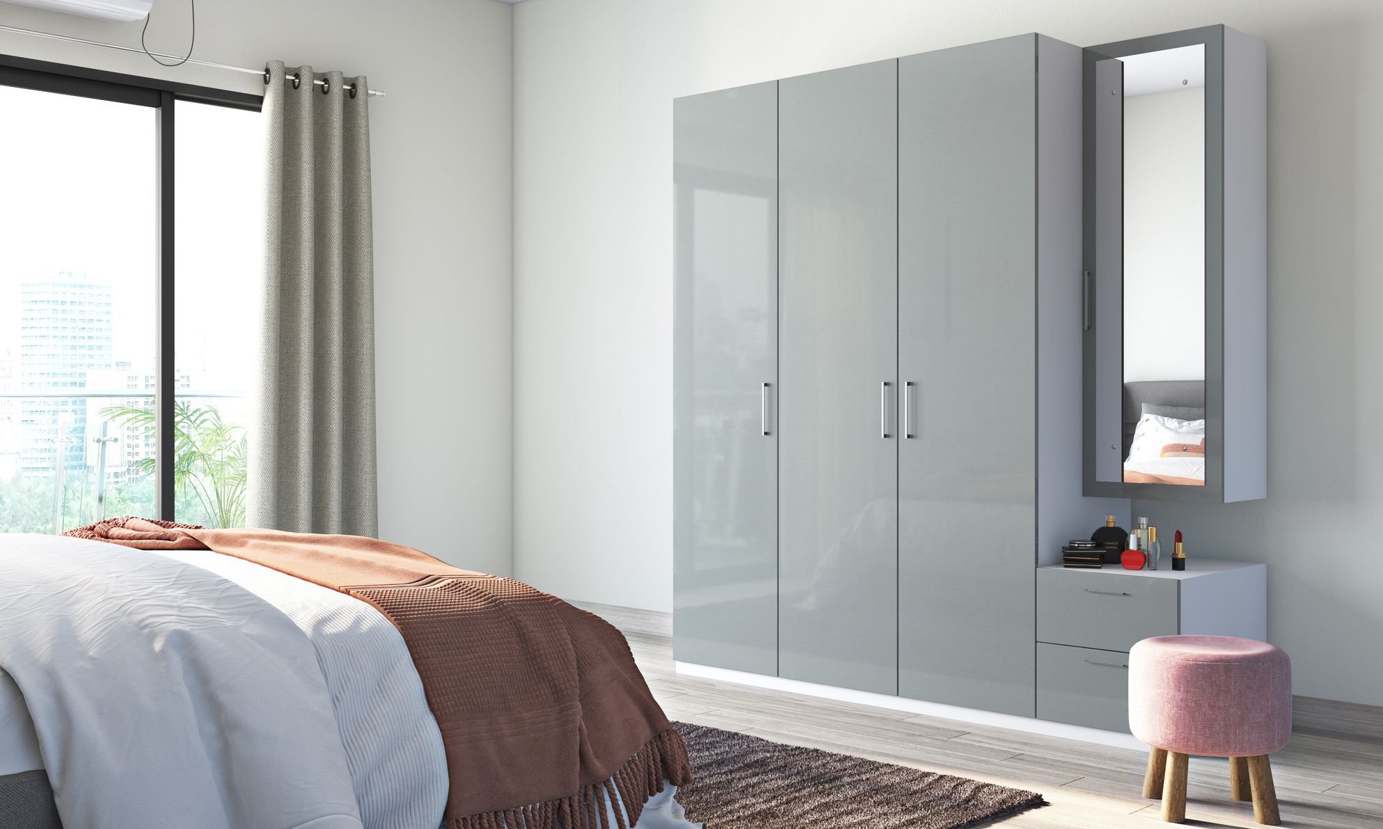 Chose the best laminate finish for you with Silver Frost