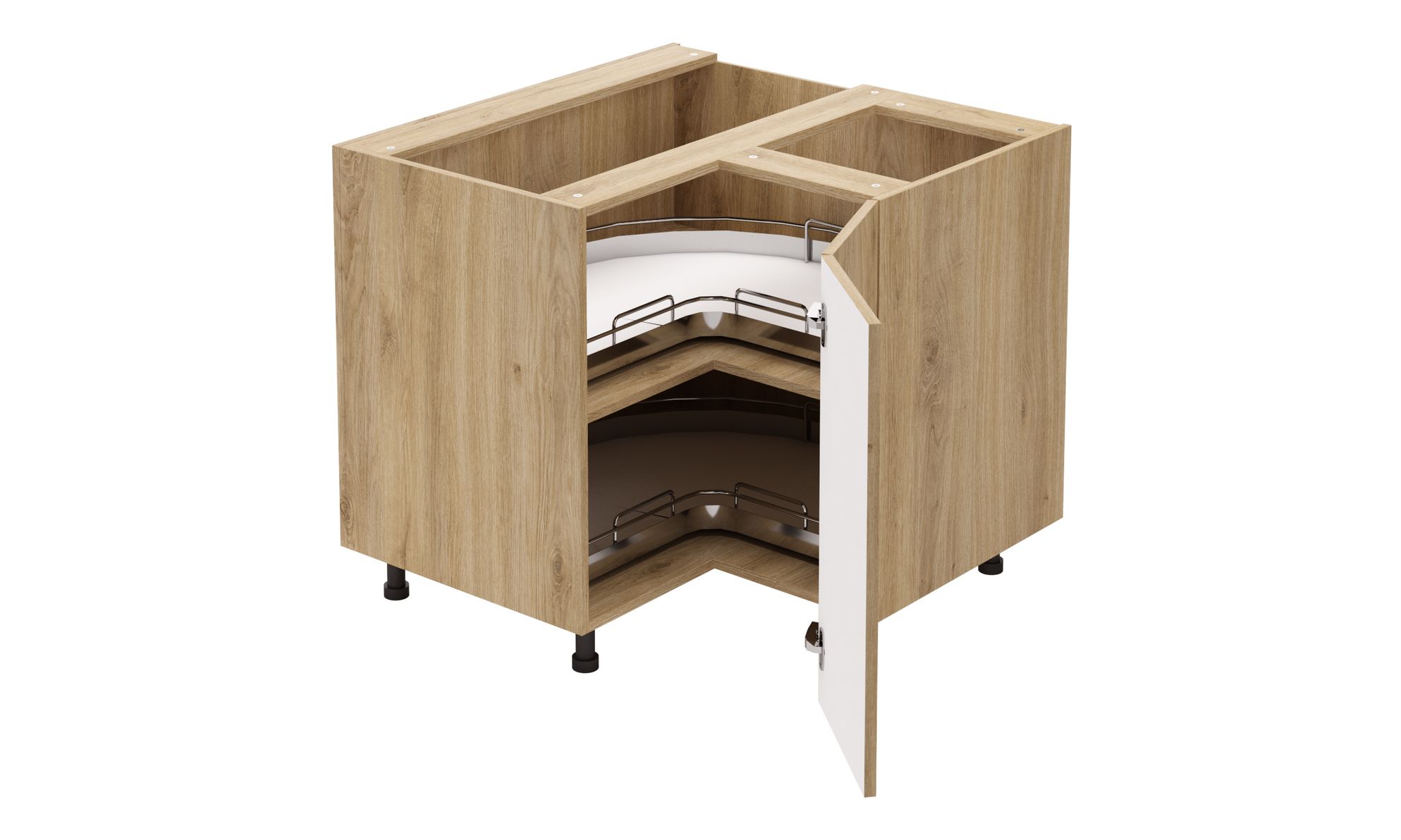 Kitchen Cabinet Design: Base Units Cabinet Ideas & Images - Corner Unit