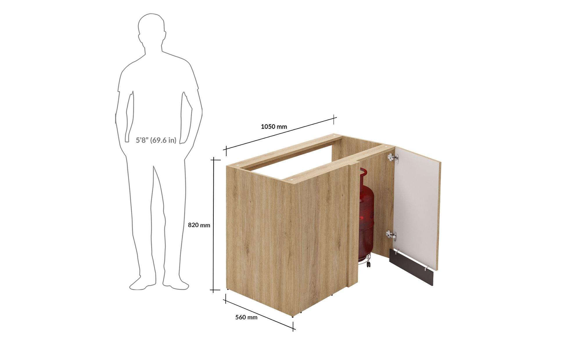 Kitchen Cabinet Design: Base Units Cabinet Ideas & Images - Blind ...