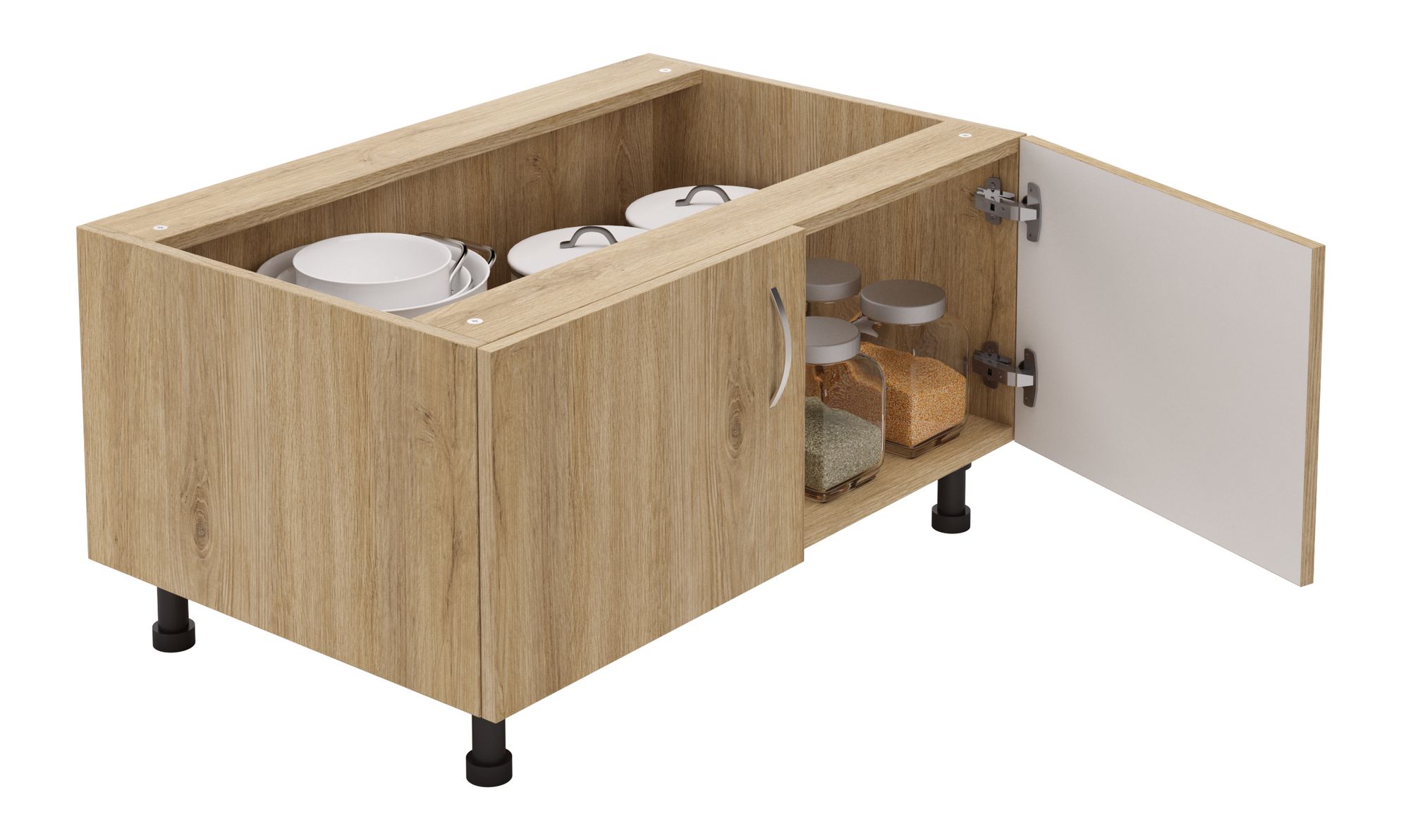 Kitchen Cabinet Design: Base Units Cabinet Ideas & Images - Short Base Unit