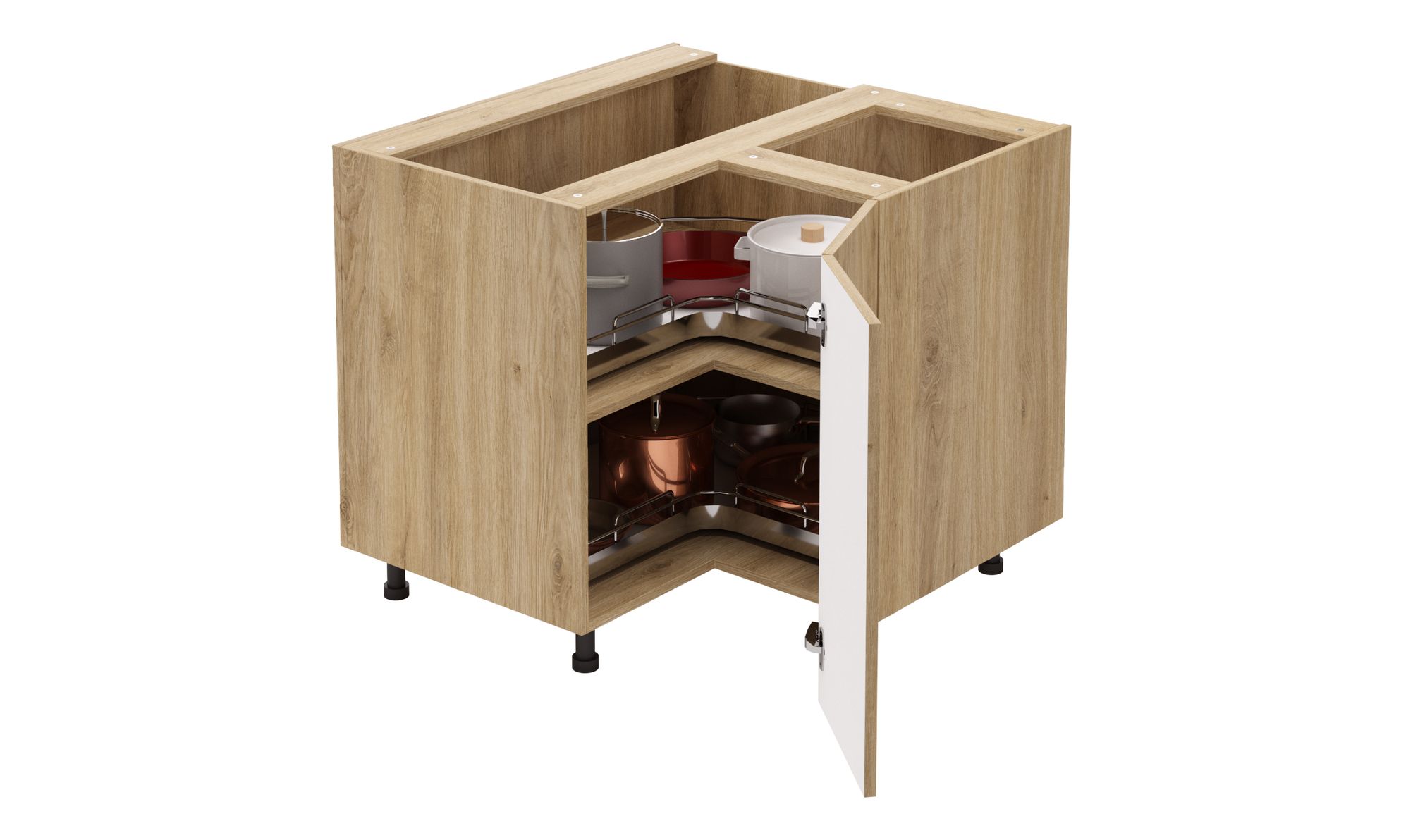 Kitchen Cabinet Design: Base Units Cabinet Ideas & Images - Corner Unit