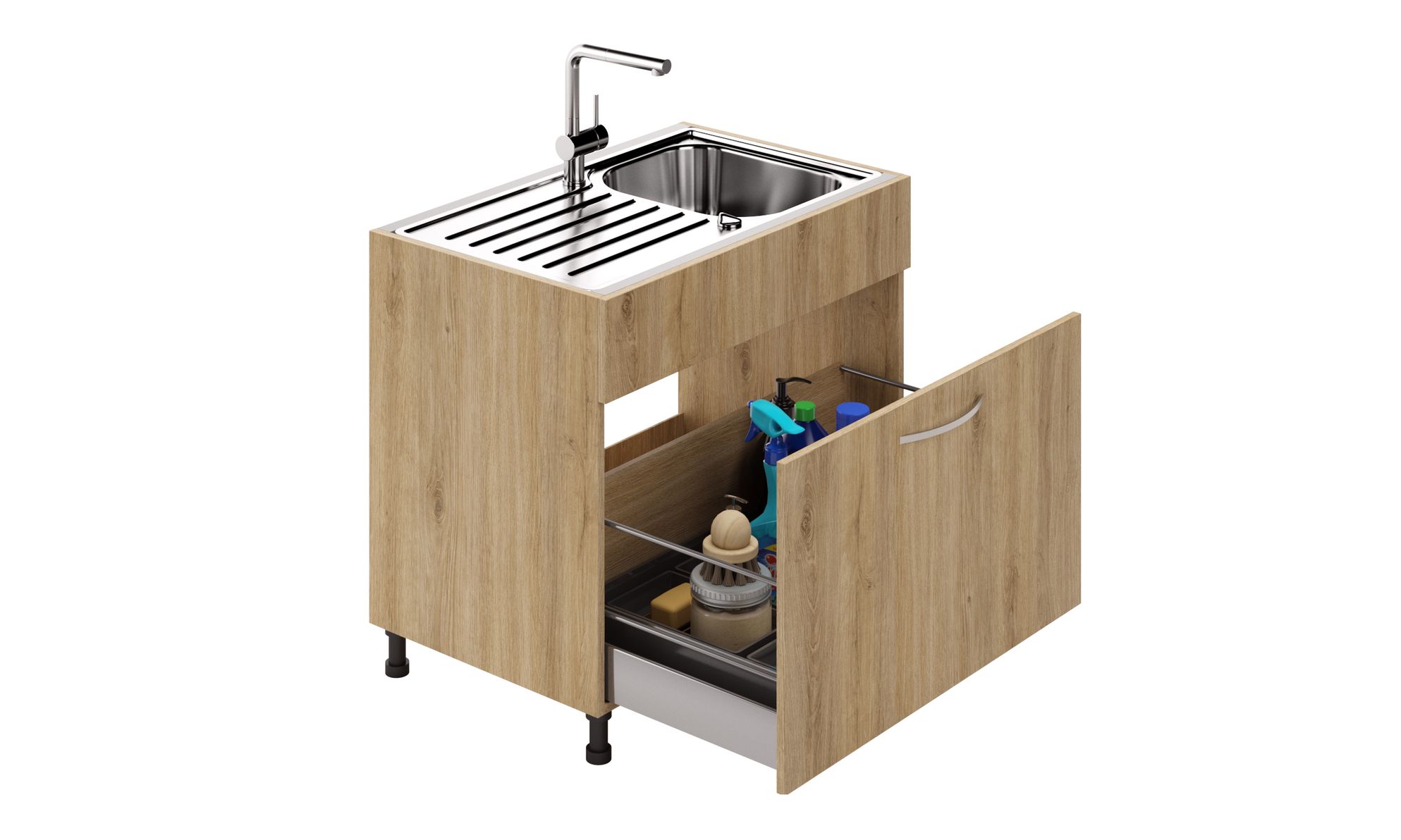 Kitchen Cabinet Design: Base Units Cabinet Ideas & Images - Sink Unit