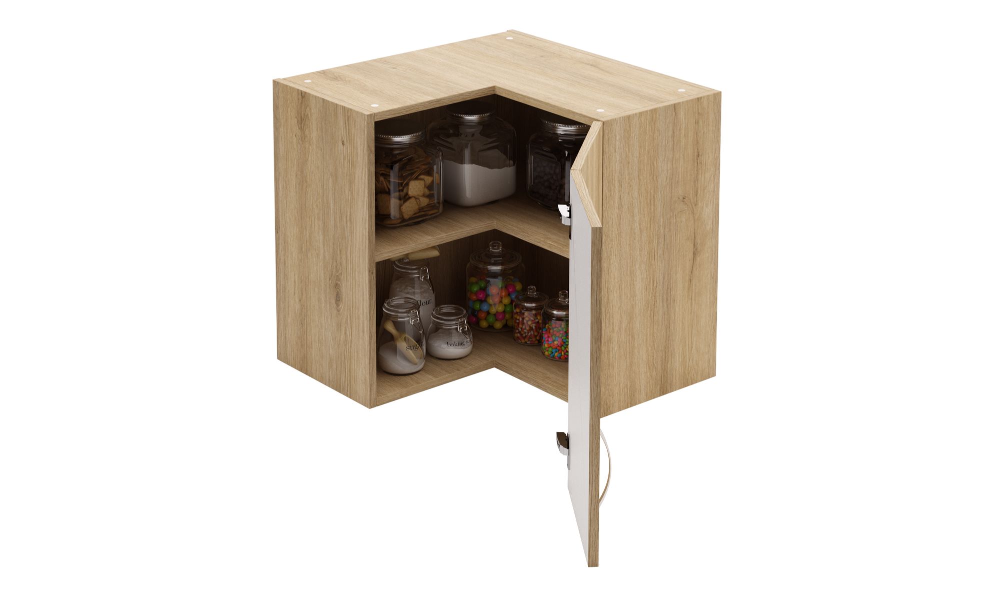 Everything you need to know about kitchen unit - Wall Luzy Corner Unit