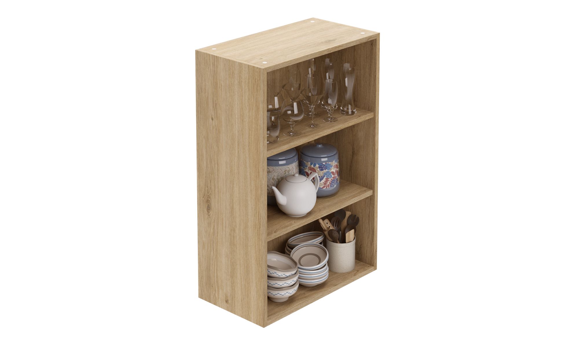 Everything you need to know about kitchen unit - Wall Open Unit