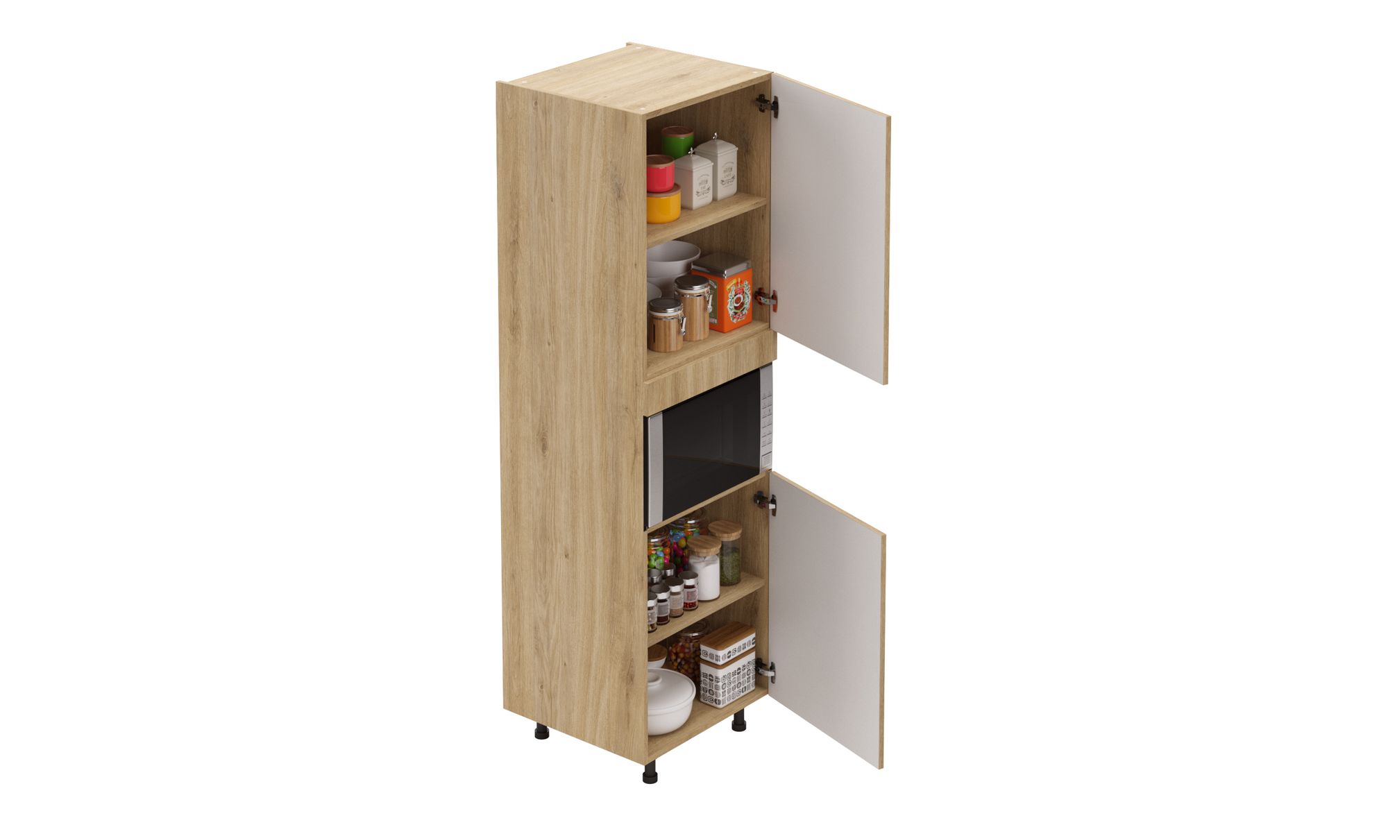 Everything you need to know about kitchen unit - Tall Microwave Unit