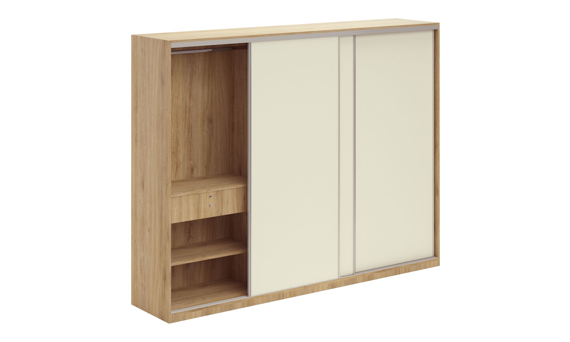 Everything you need to know about wardrobe unit - Inset Sliding 3-Door