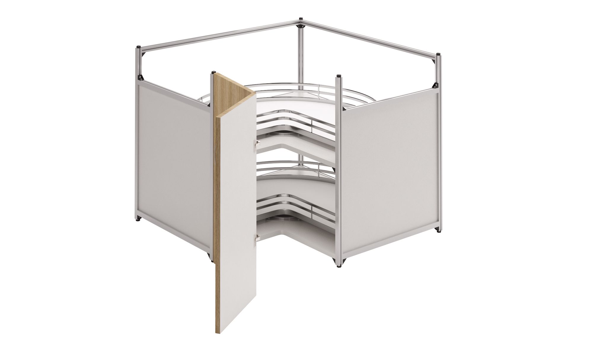 Kitchen Cabinet Design: Base Units Cabinet Ideas & Images - L Corner Unit