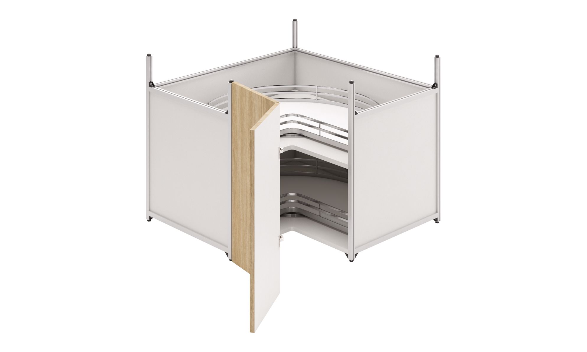 Kitchen Cabinet Design: Base Units Cabinet Ideas & Images - L Corner Unit