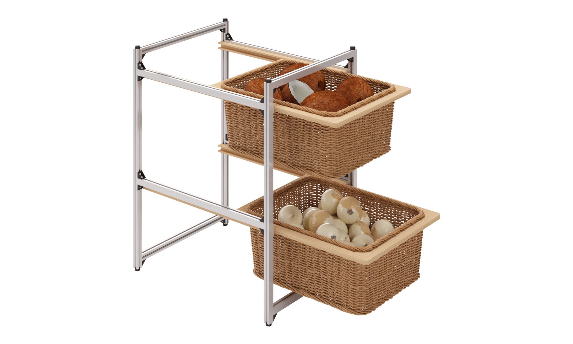 Kitchen Cabinet Design: Base Units Cabinet Ideas & Images - PVC Wicker ...